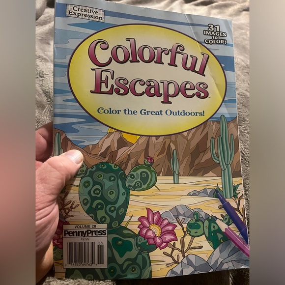 Office | Colorful Escapes Coloring Book 31 Pictures New | Poshmark
